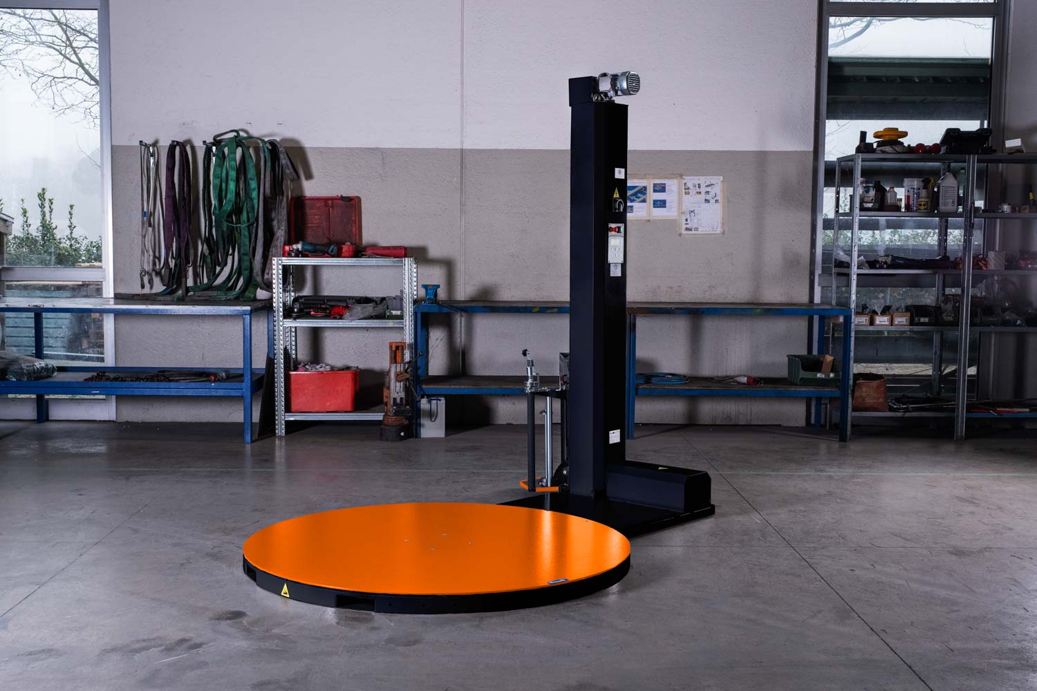 Evopac – Nobel Semi‑Automatic Turntable Wrapper